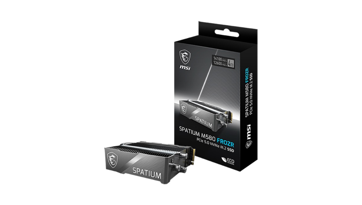 MSI announces new powerful SPATIUM M580 FROZR SSD - Review Central ...