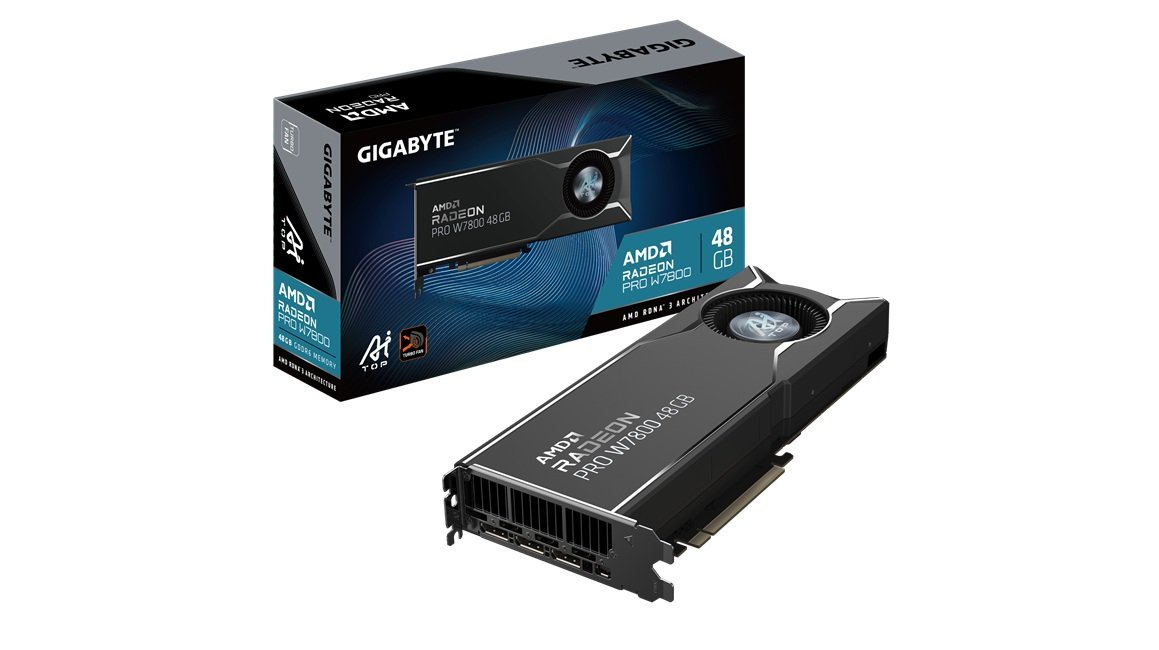 GIGABYTE launches AMD Radeon PRO W7800 AI TOP 48G Graphics Card ...