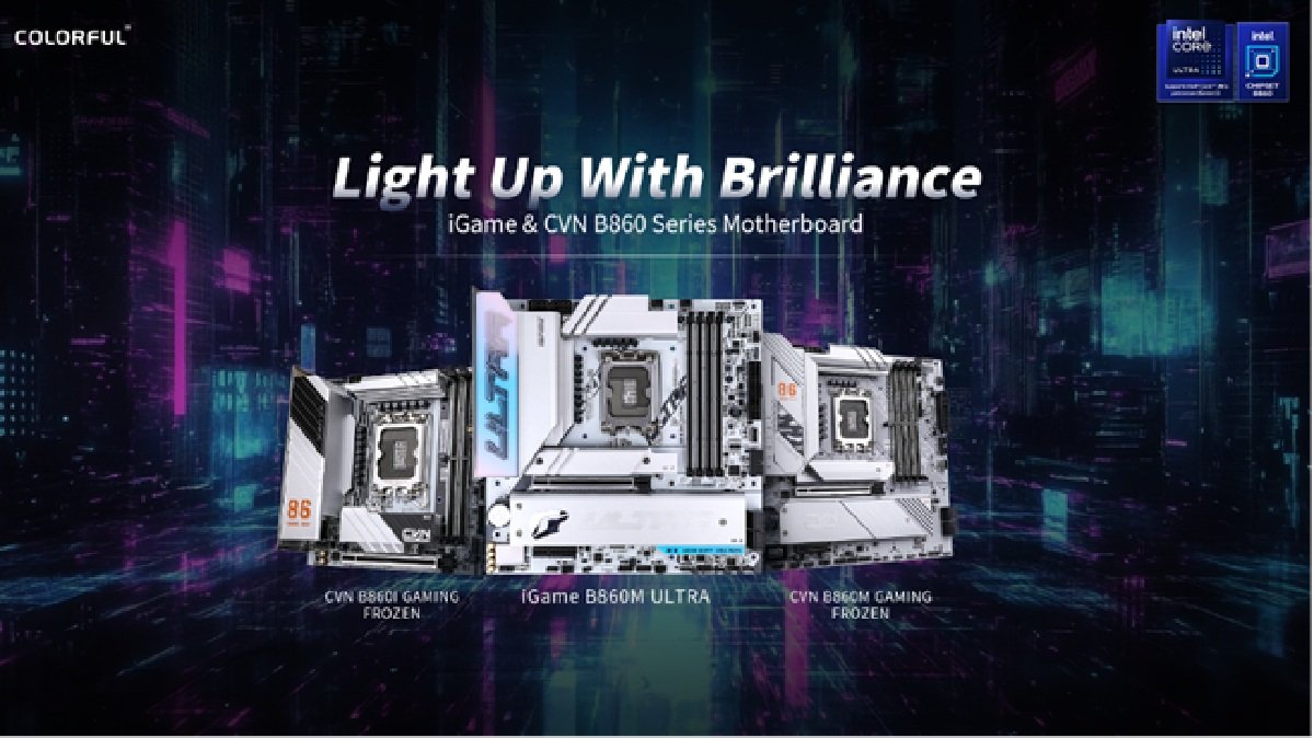 COLORFUL introduces B860 Series motherboards - Review Central Middle East