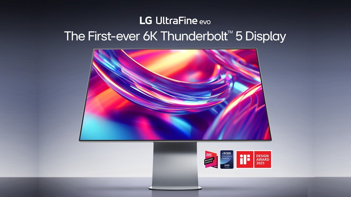 LG launches 6K monitor with Thunderbolt 5 connectivity - Review Central ...